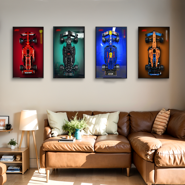 ICUANUTY Wall Display Frame Make Your LEGO More Unique