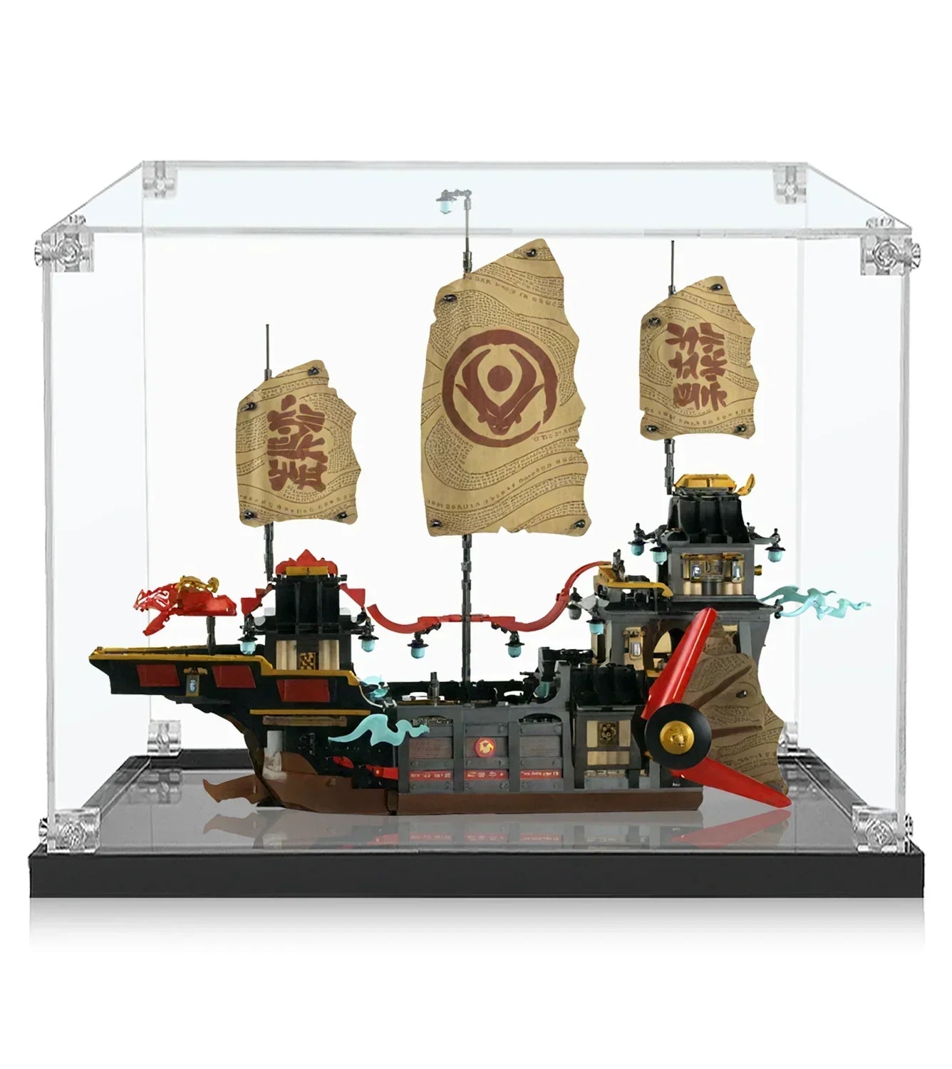 Display case for LEGO® NINJAGO® The Temple Bounty 71848 – ICUANUTY