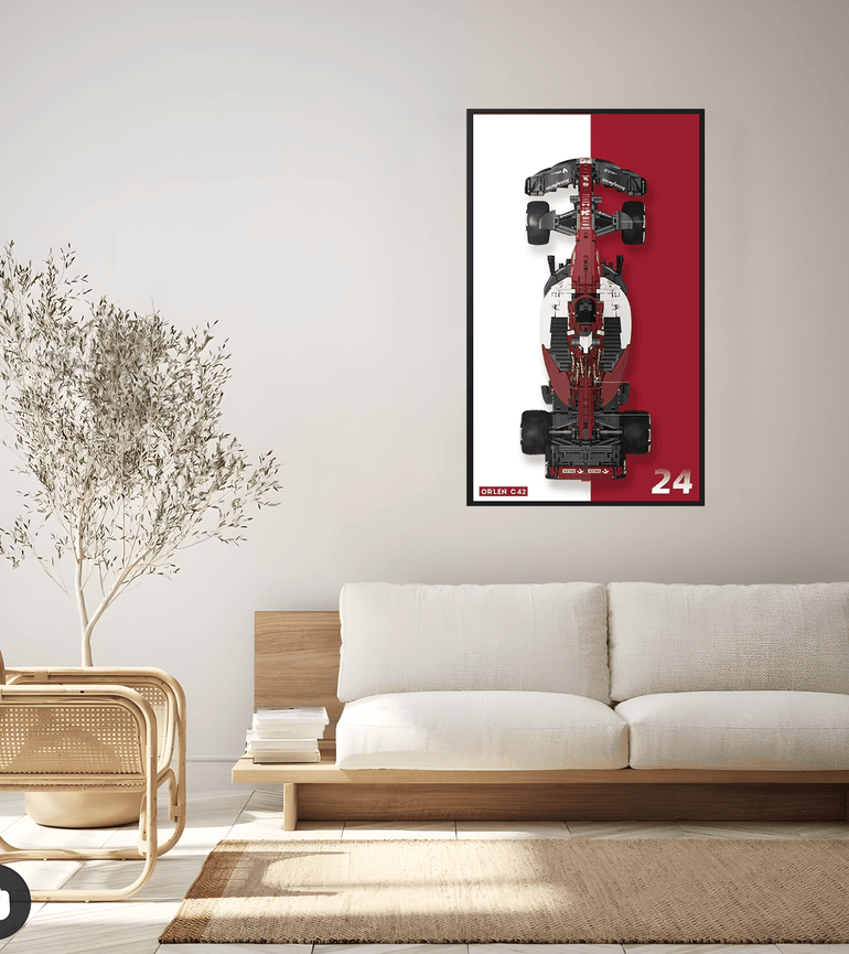 LEGO Formula™ F1 wall display frame – ICUANUTY