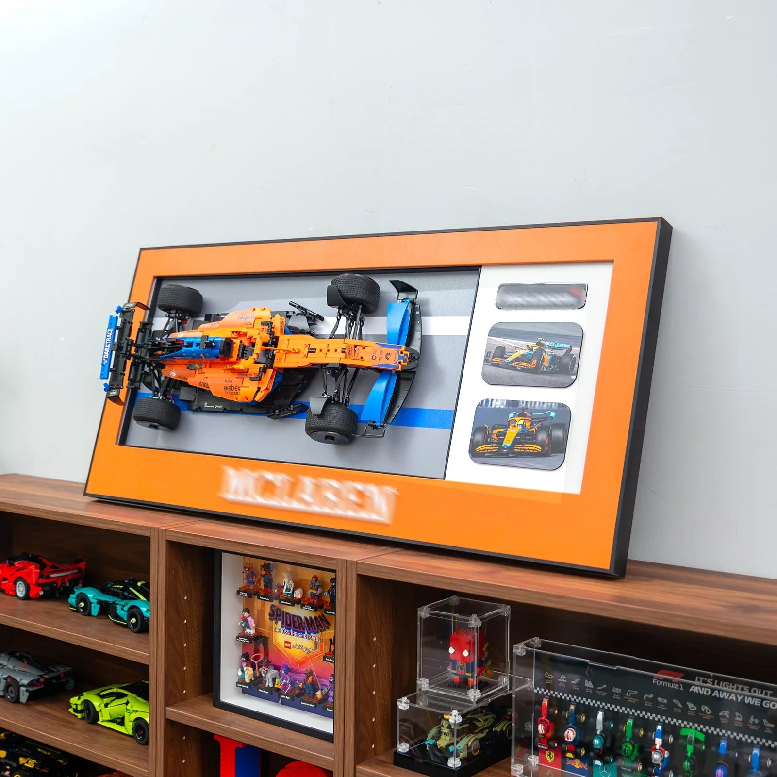 Wall Display Frame for LEGO® Technic™ McLaren Formula 1™ Race Car 4214 ...
