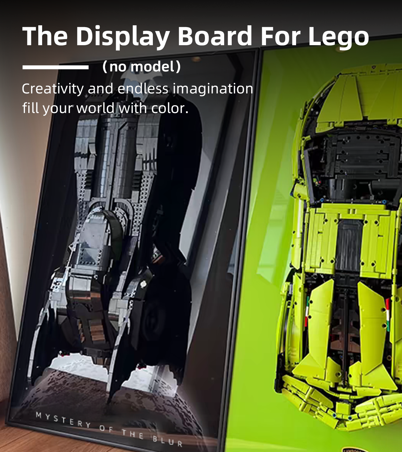 ICUANUTY Display Wallboard for Lego DC Batman Batmobile Tumbler 76240 ...