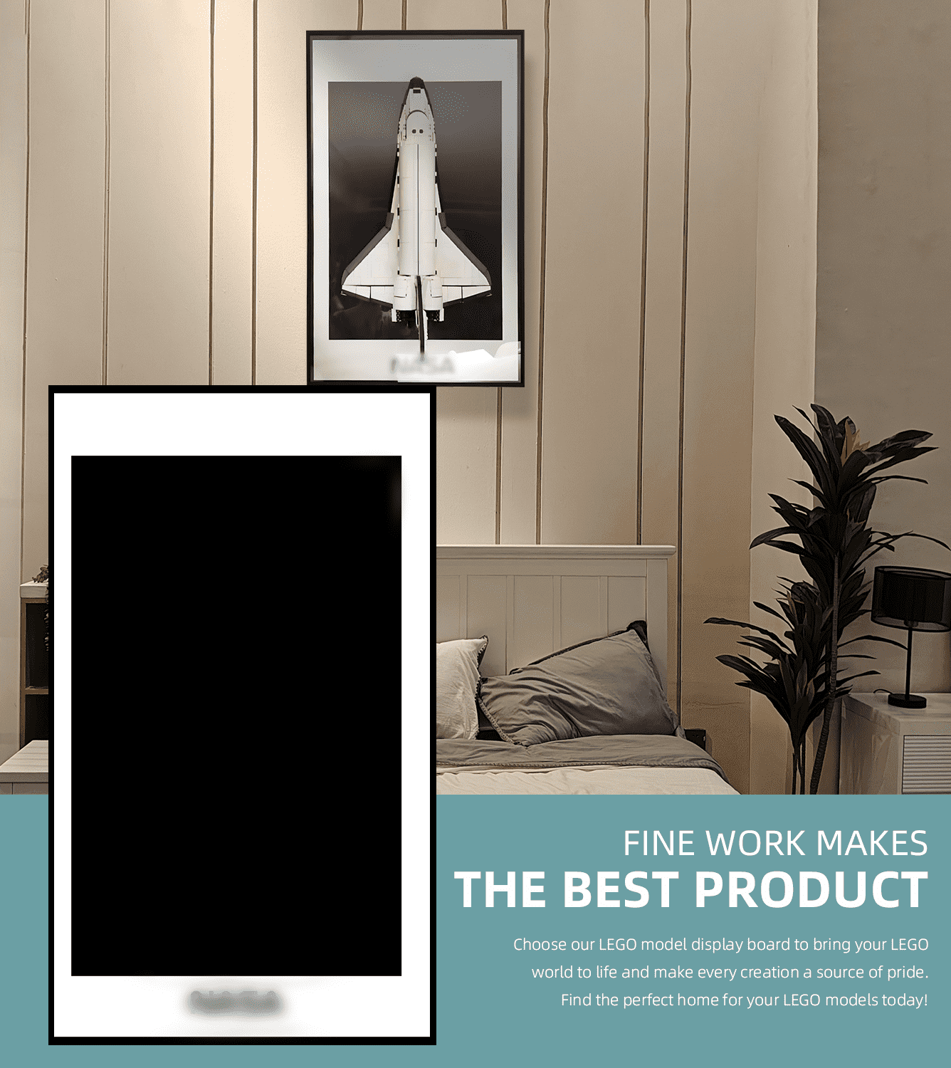 ICUANUTY-Display Wallboard for LEGO® 10283 Icons NASA Space Shuttle ...