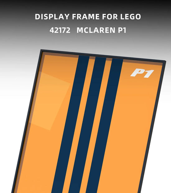 ICUANUTY Display WallBoard for Lego Technic McLaren P1 42172