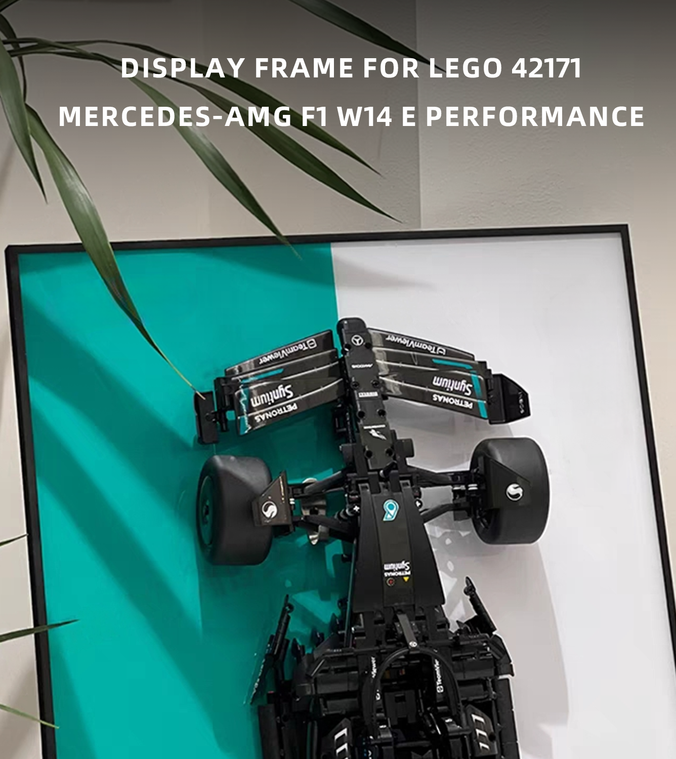 ICUANUTY Display Wallboard for Lego Technic™ Mercedes-AMG F1 W14 E 42171