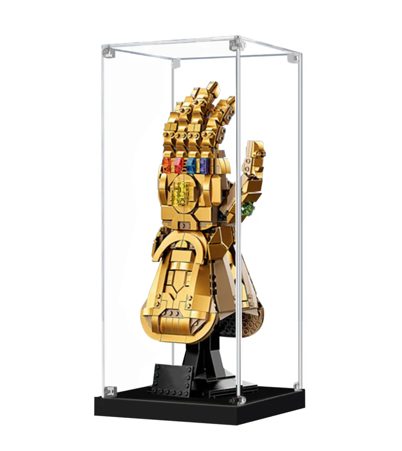 ICUANUTY®:Display Case stand for Lego Infinity Gauntlet Glove