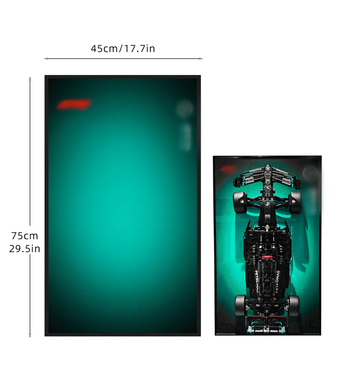 ICUANUTY-LEGO® Display Solution(Wall Frame/ Display Case/Light kit)
