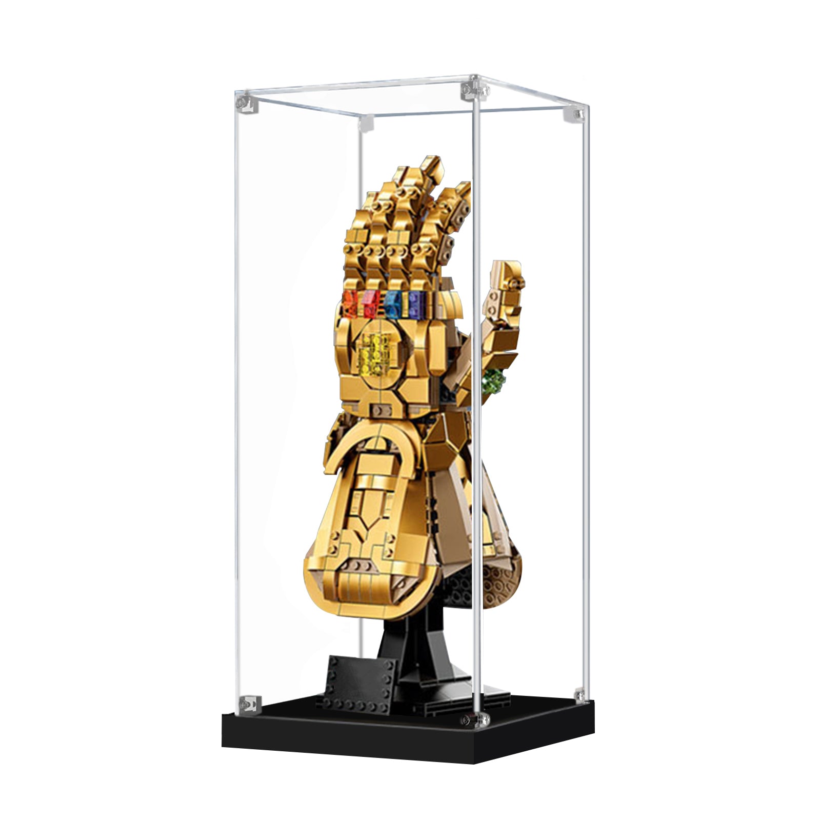 ICUANUTY®:Display Case stand for Lego Infinity Gauntlet Glove